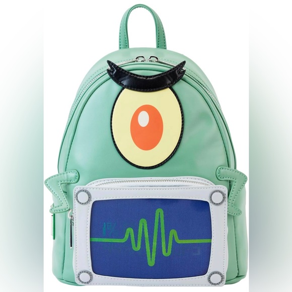 Loungefly | Bags | Spongebob Squarepants Plankton Lenticular Loungefly ...